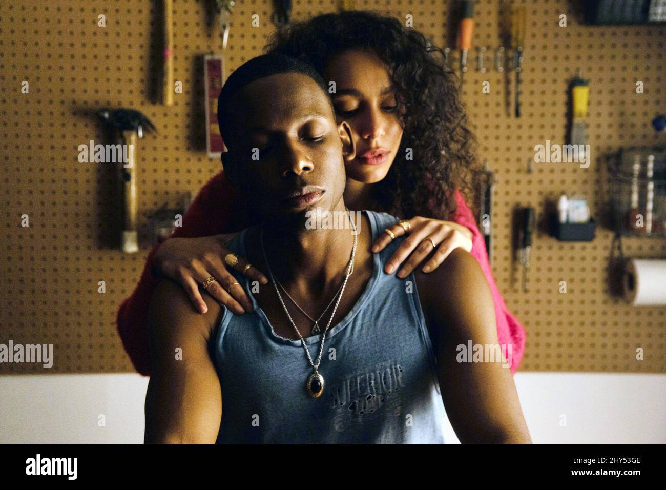 LEARN TO SWIM, from front: Thomas Antony Olajide, Emma Ferreira, 2021. ph: Samantha Falco ...