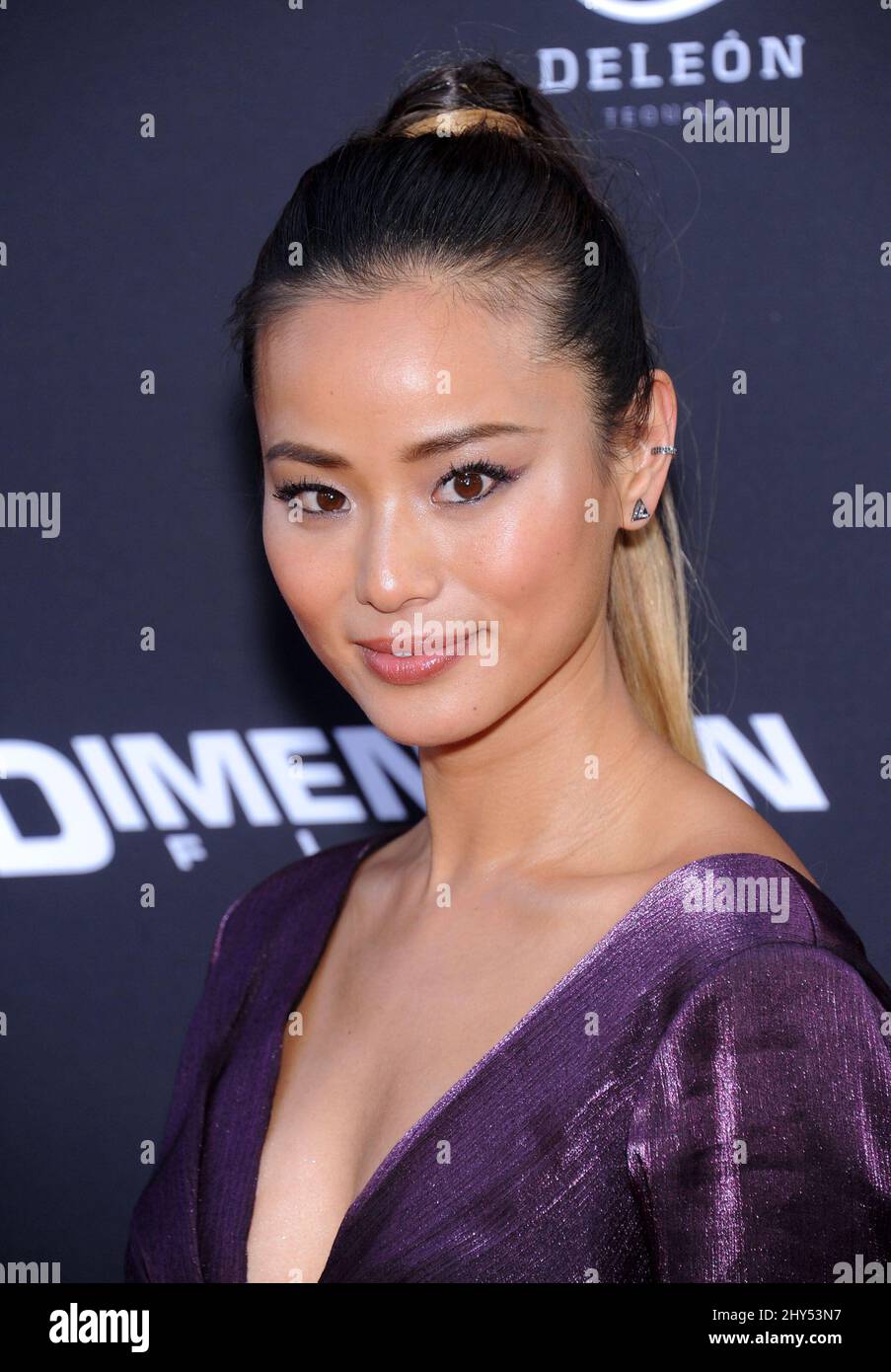 Jamie Chung attending the premiere of 'Sin City: A Dame To Kill For' in ...