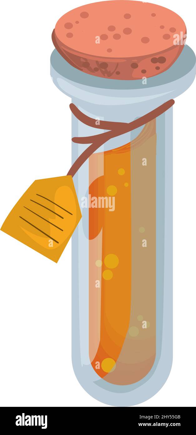 orange alchemist potion Stock Vector Image & Art - Alamy
