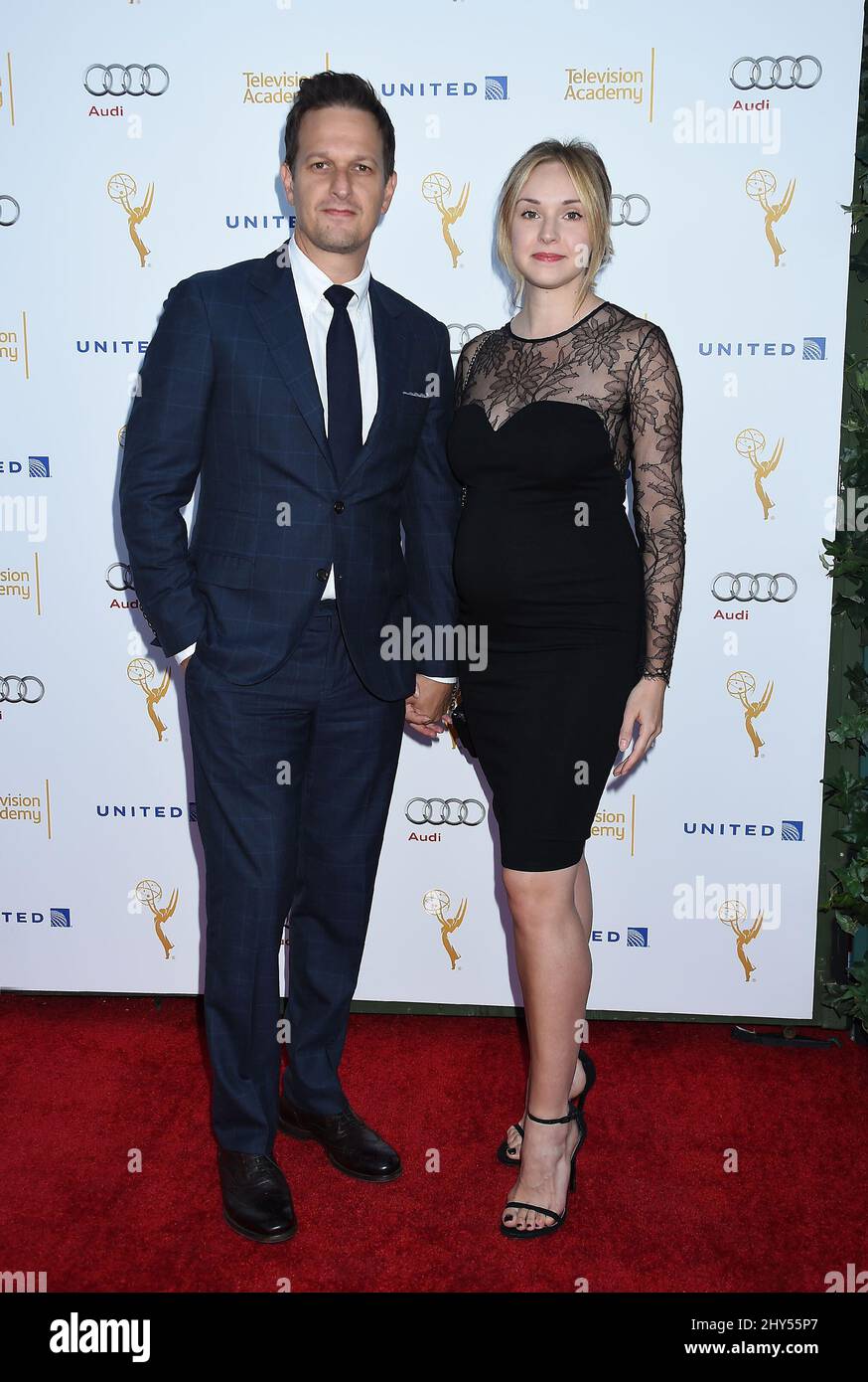 Josh Charles & Sophie Flack attending the 66th Emmy Awards Performers ...