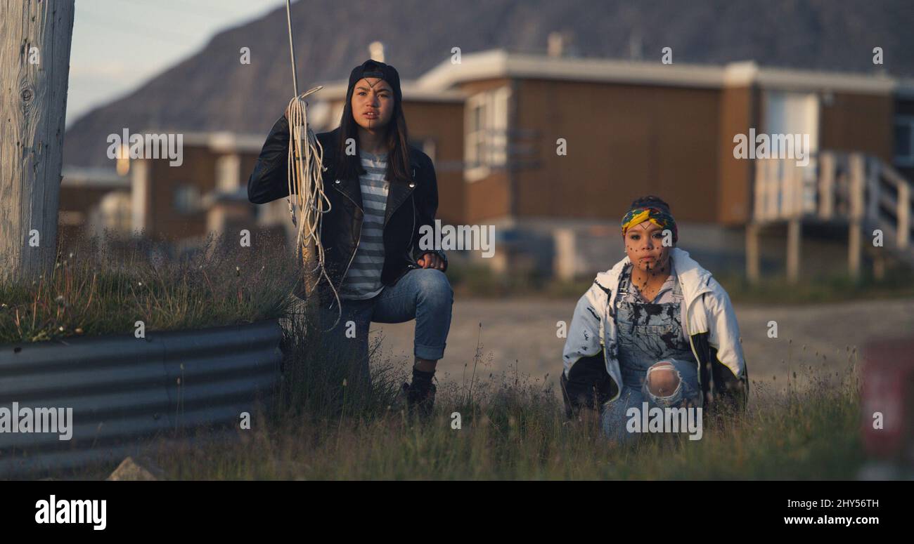 SLASH/BACK, (aka SLASHBACK), from left: Tasiana Shirley, Alexis Wolfe ...