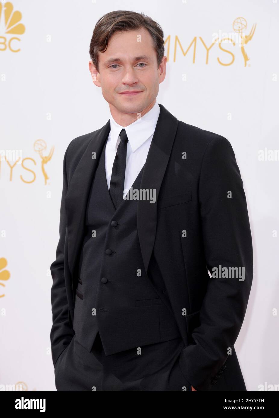Hugh Dancy arriving at the 66th Primetime Emmy Awards held at the Nokia ...