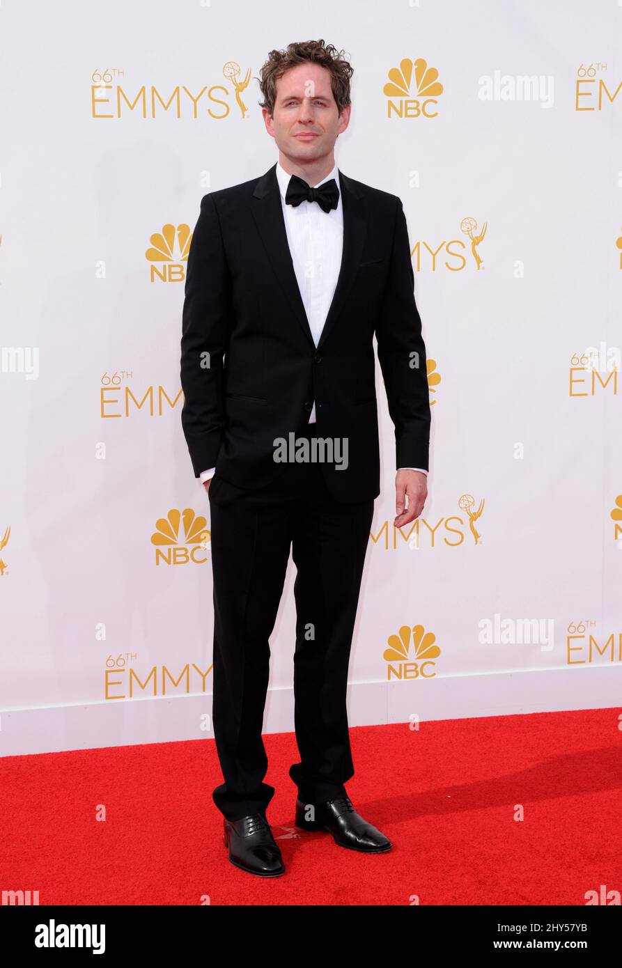 Glenn Howerton arriving at the 66th Primetime Emmy Awards held at the ...
