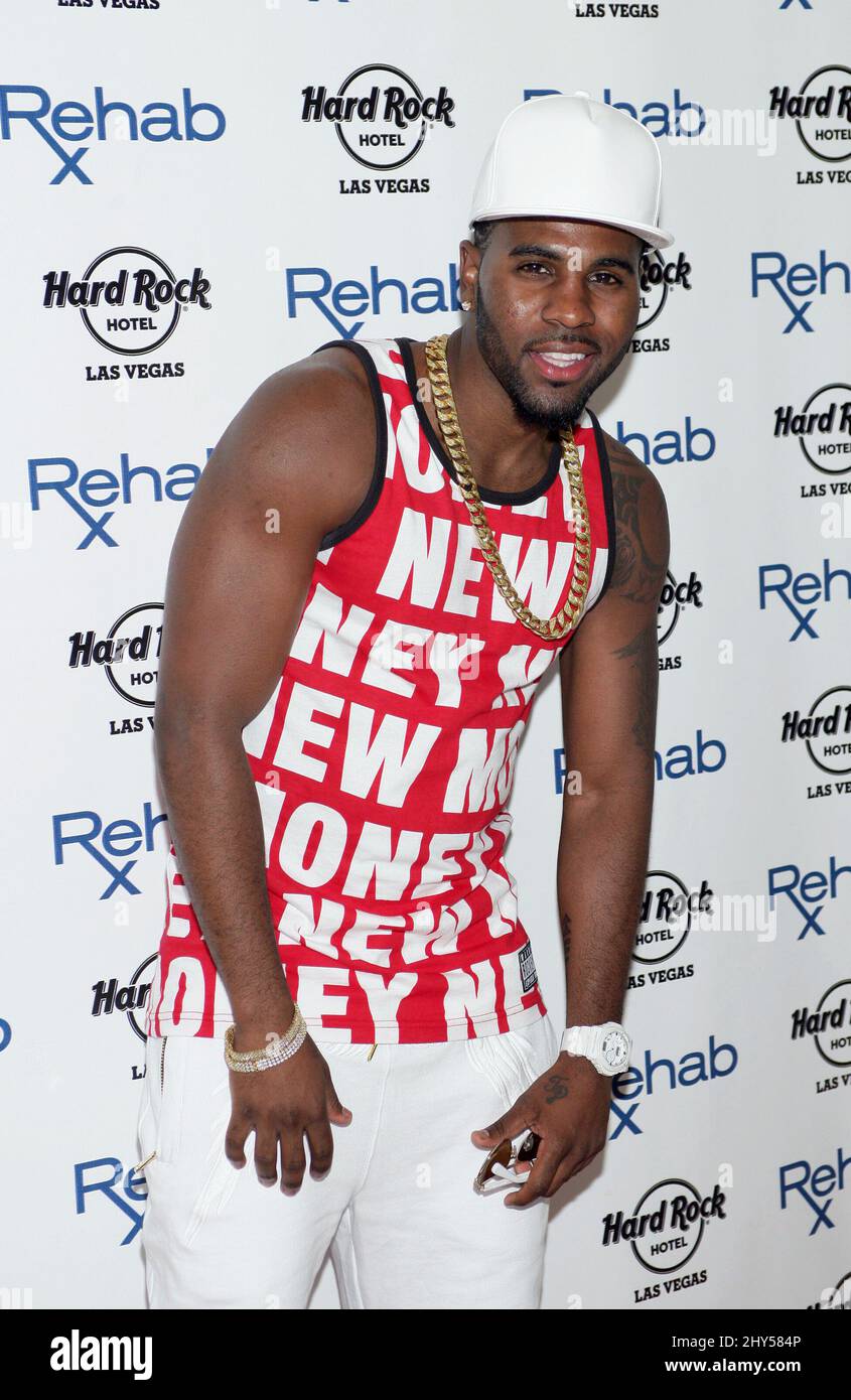 Jason Derulo attending a photocall in Las Vegas, Nevada Stock Photo - Alamy