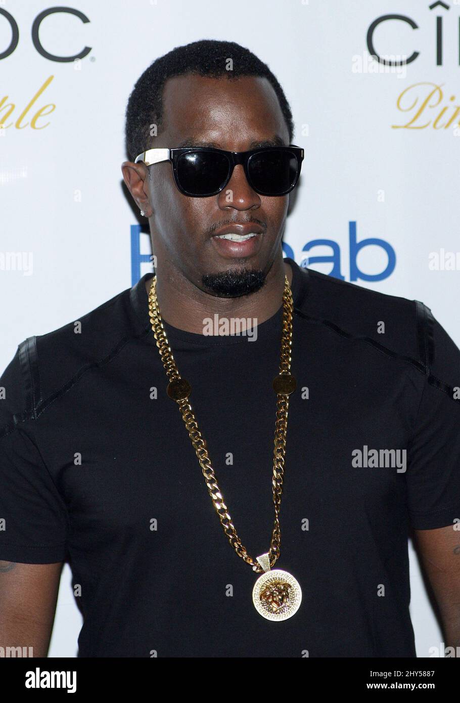 Puff Daddy attending a photocall in Las Vegas, Nevada Stock Photo - Alamy