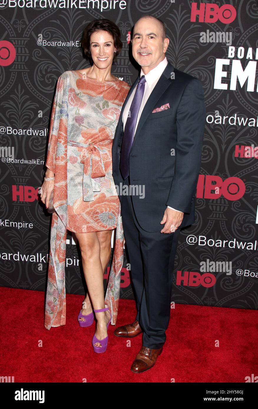 Rachel Winter & Terence Winter attending HBO's 'Boardwalk Empire ...