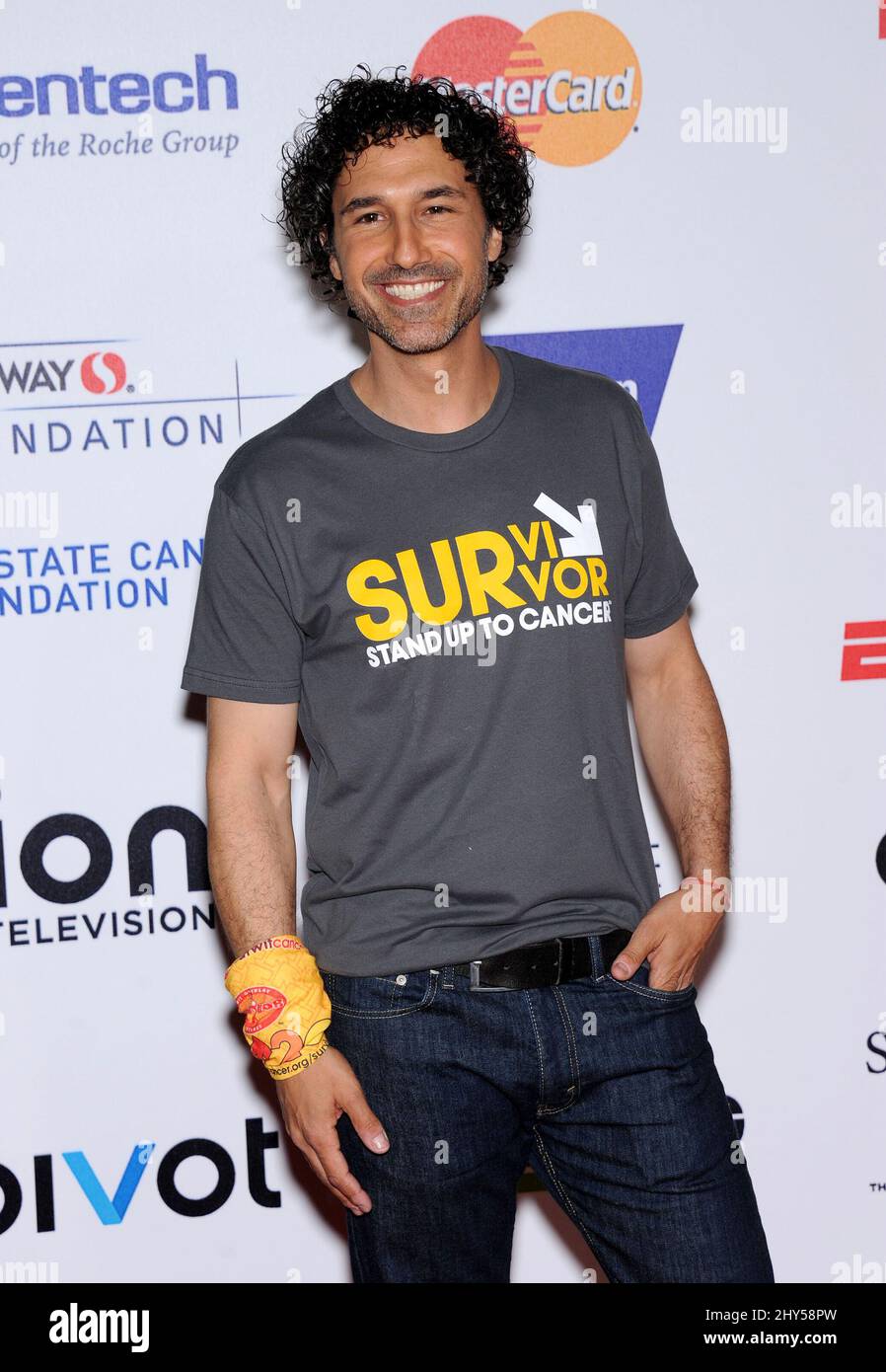 Ethan Zohn attending Stand Up To Cancer Fourth Biennial Fundraising ...