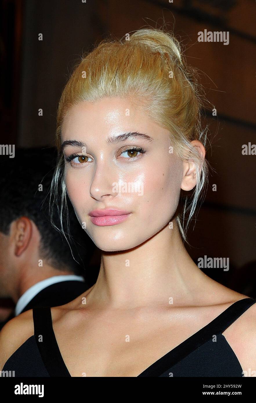 Hailey Baldwin attending the Harper's BAZAAR Celebrates Icons by Carine ...