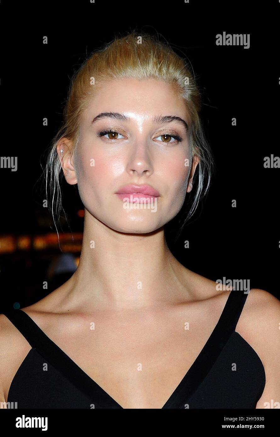 Hailey Baldwin attending the Harper's BAZAAR Celebrates Icons by Carine ...