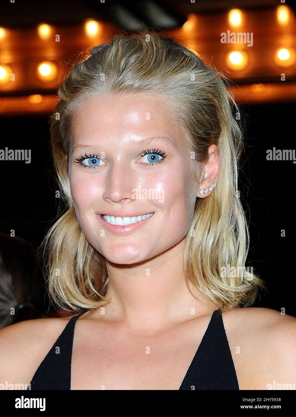 Toni Garrn attending the Harper's BAZAAR Celebrates Icons by Carine ...