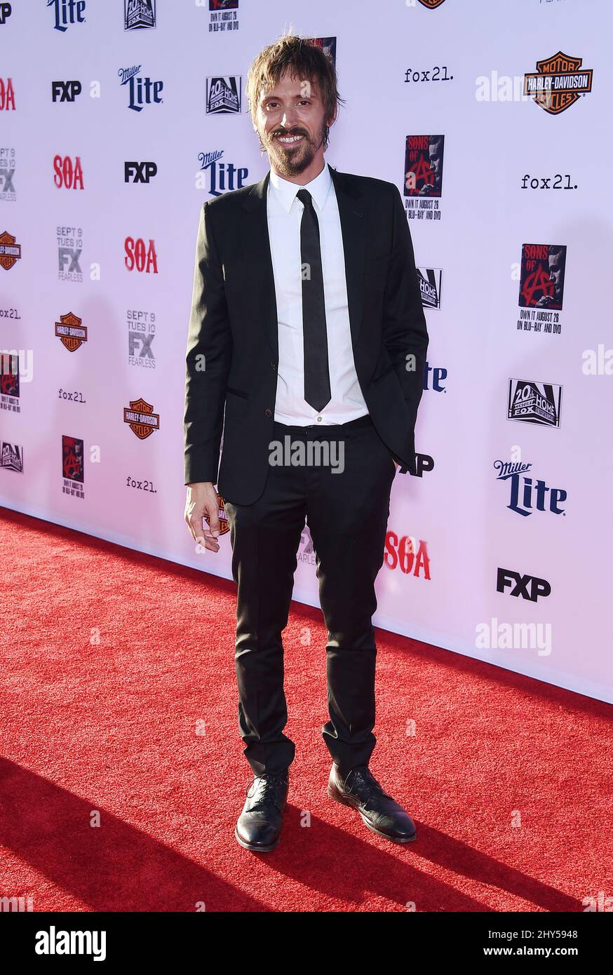 Nico Nicotera attending FX's Sons of Anarchy Premiere held at the TCL ...