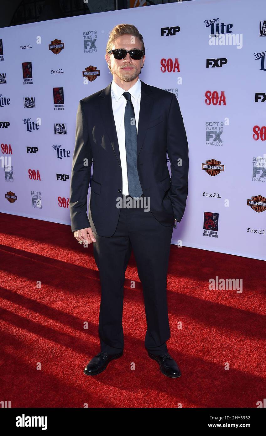 Charlie Hunnam attending FX's Sons of Anarchy Premiere held at the TCL Chinese Theatre in Los ...