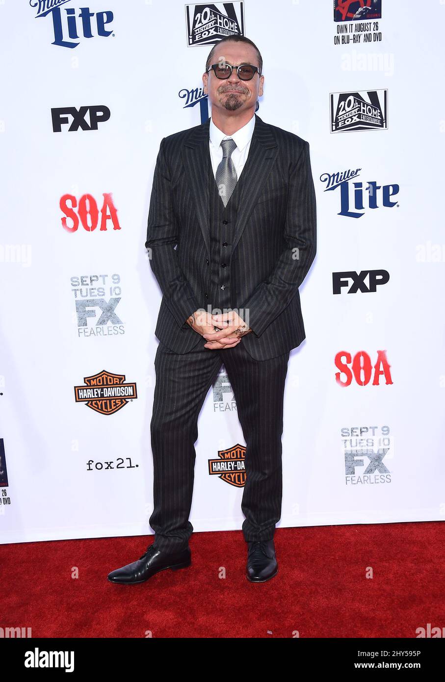 Kurt Sutter attending FX's Sons of Anarchy Premiere held at the TCL ...