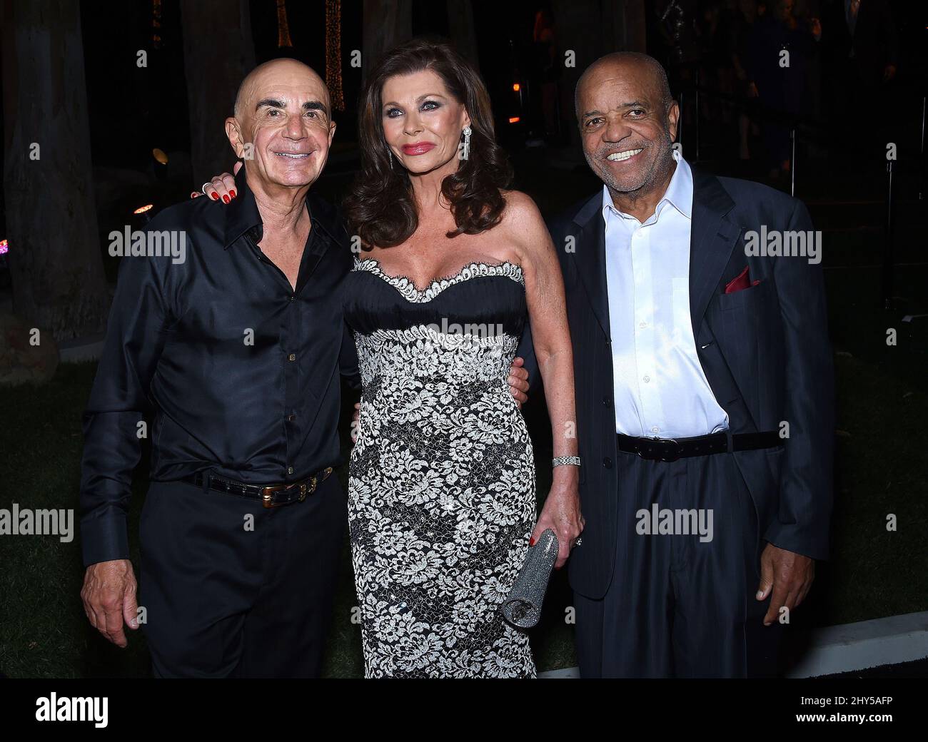 Robert Shapiro, Linell Thomas & Berry Gordy attending the Brent Shapiro Foundation Summer ...