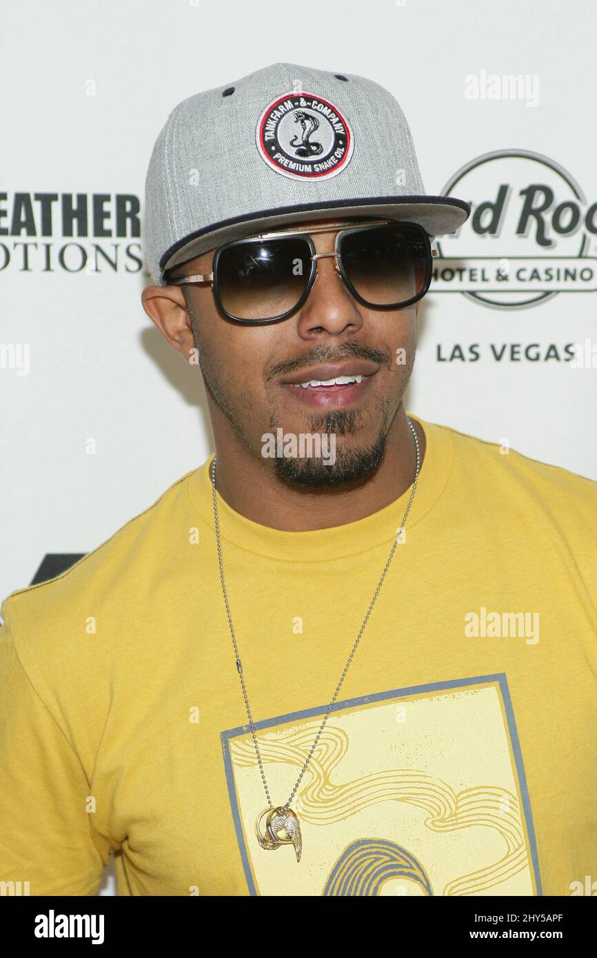 Marques Houston attending Floyd Mayweather v Marcos Maidana Official ...