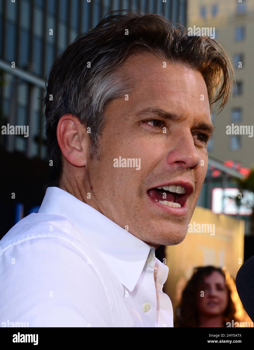 Timothy Olyphant attending the the premiere of 'This Is Where I Leave ...