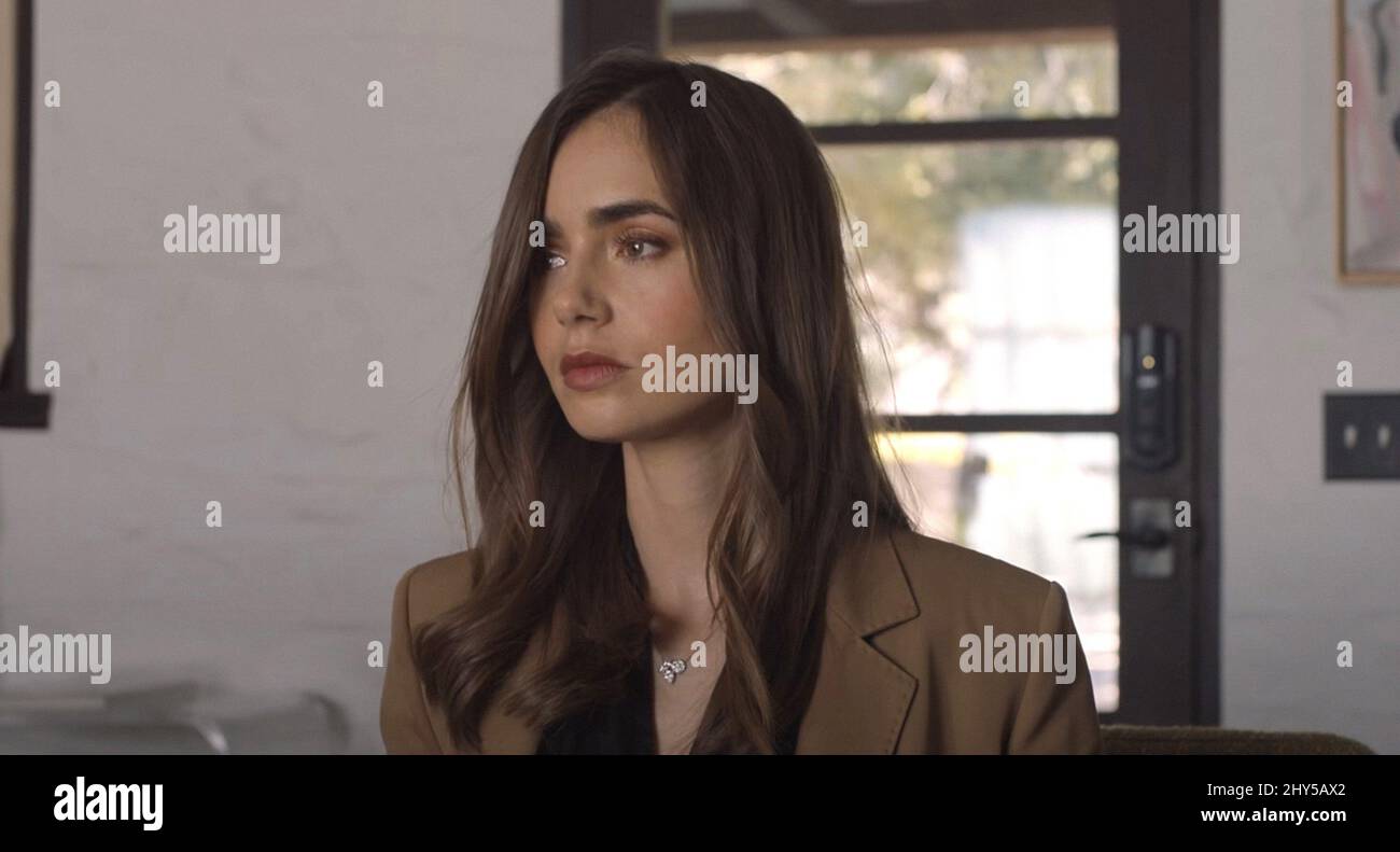 WINDFALL, Lily Collins, 2022. © Netflix / Courtesy Everett Collection ...
