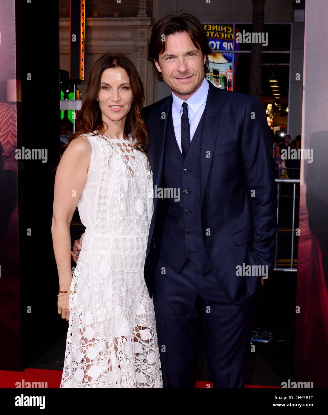 Amanda Anka, Jason Bateman attending the the premiere of 'This Is Where ...