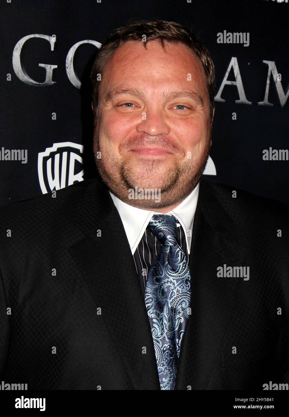 Drew Powell attending the series premiere of 'Gotham' in New York City ...