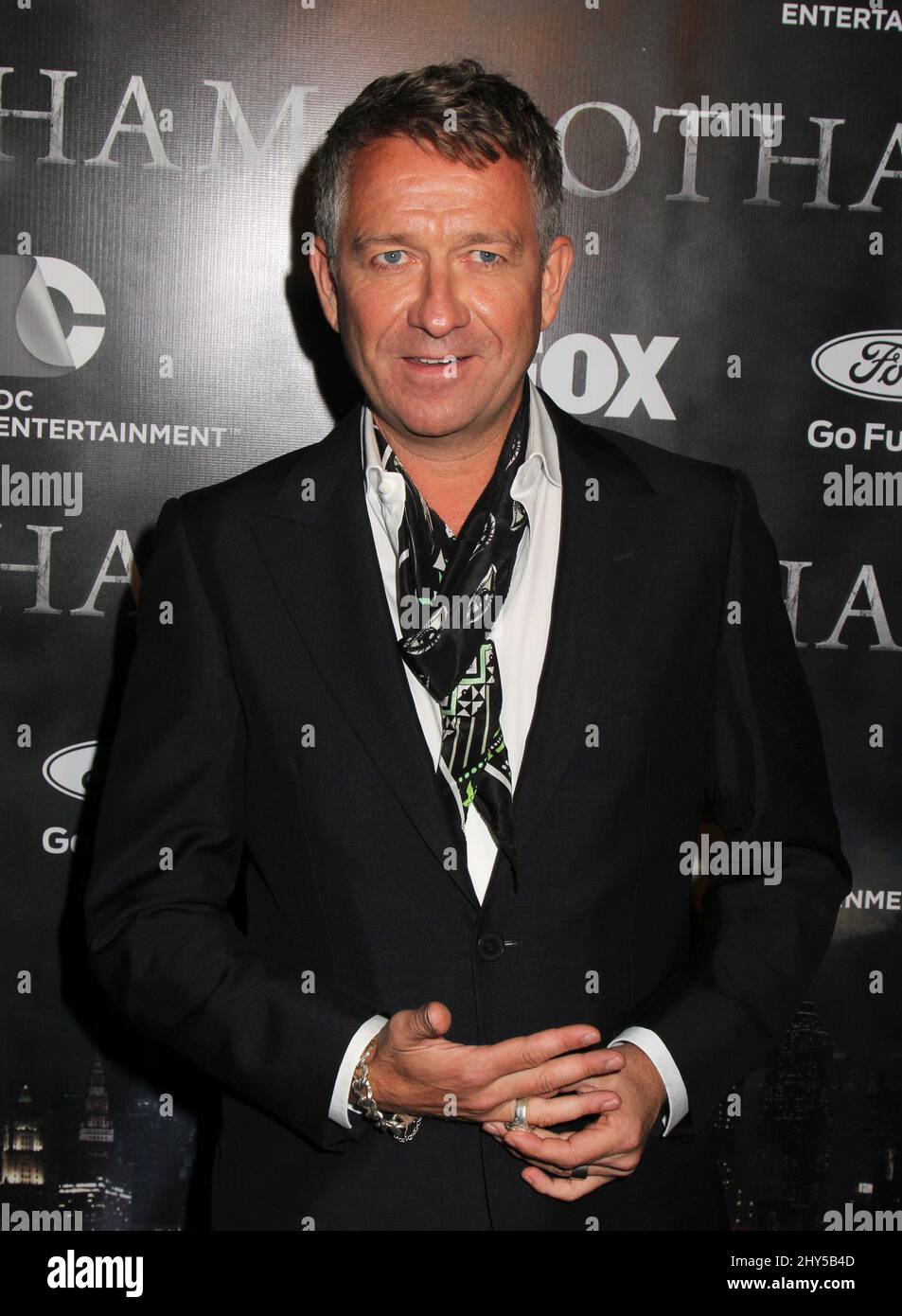 Sean Pertwee attending the series premiere of 'Gotham' in New York City ...