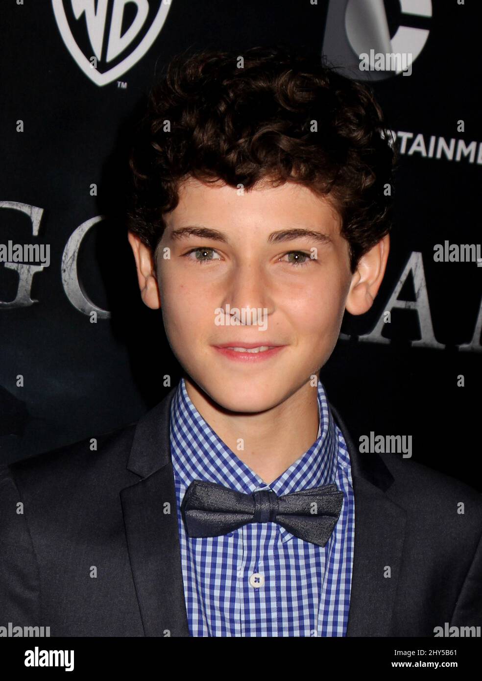 David Mazouz attending the series premiere of 'Gotham' in New York City ...