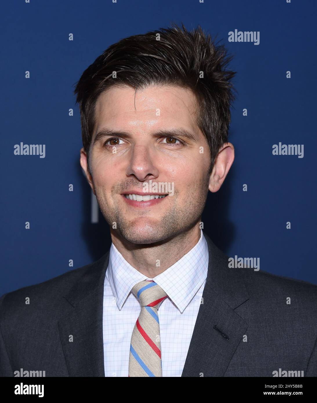 Adam Scott attending the NBC Vanity Fair 2014-2015 TV Season Red Carpet ...
