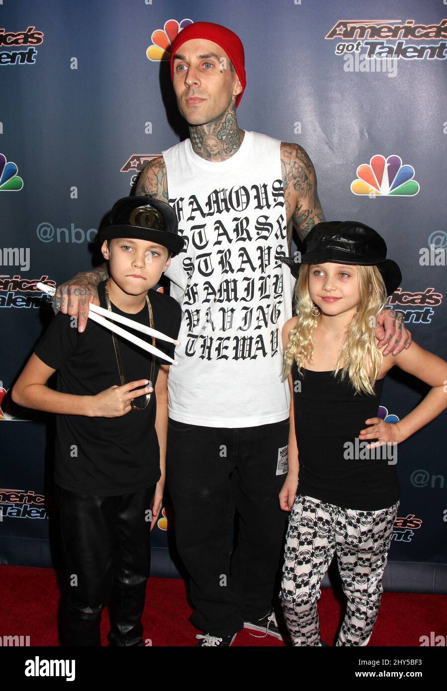 Landon Asher Barker Playing Drums