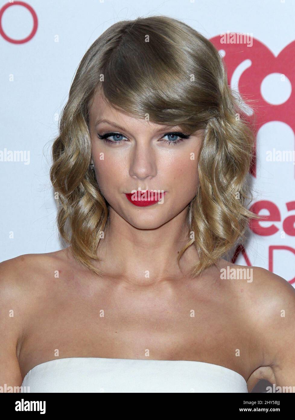 Taylor Swift attending the iHeartRadio Music Festival in Las Vegas ...