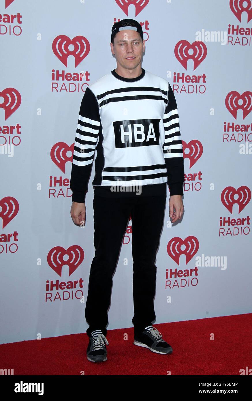 Tiesto attending the iHeartRadio Music Festival in Las Vegas, Nevada ...