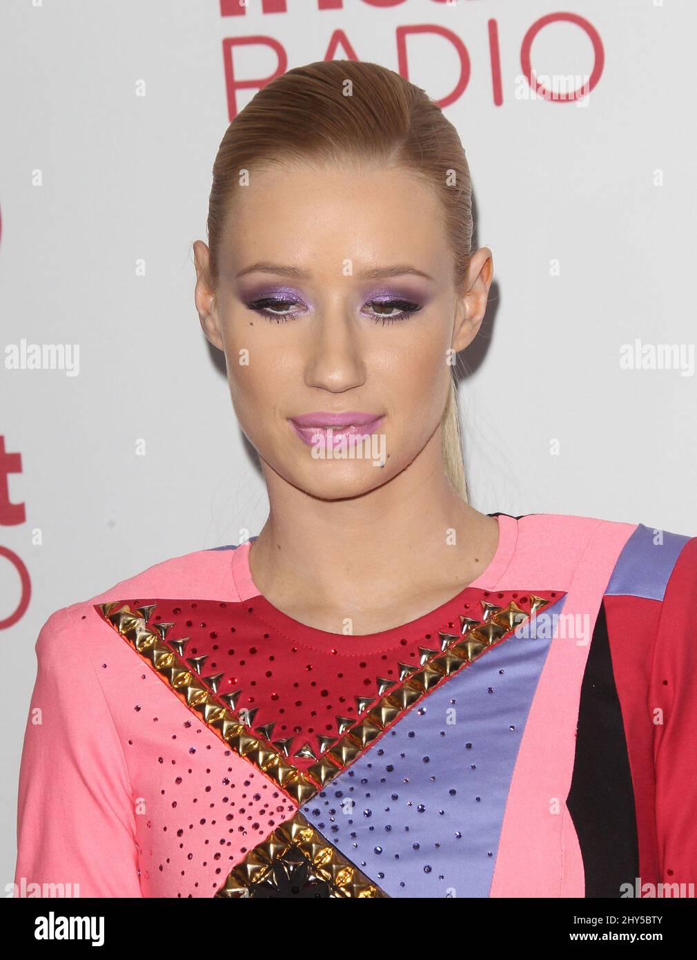 Iggy Azalea arriving for Day 2 of the IHeartRadio Music Festival at the ...