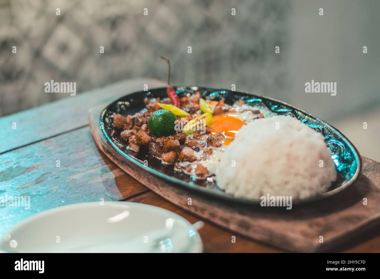 Pork Sisig With Rice