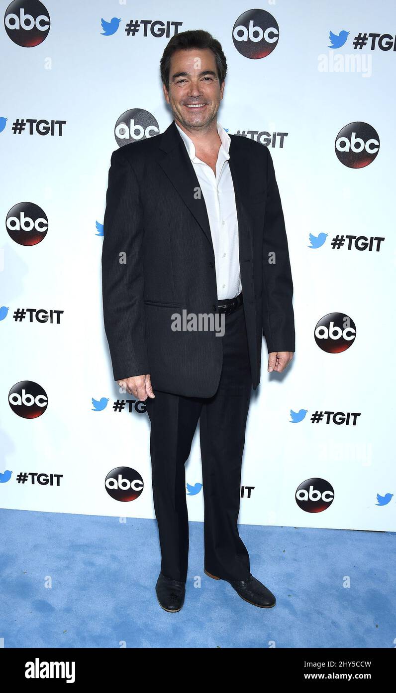 Jon Tenney arriving for the TGIT Premiere Event of ABC's Grey's Anatomy ...