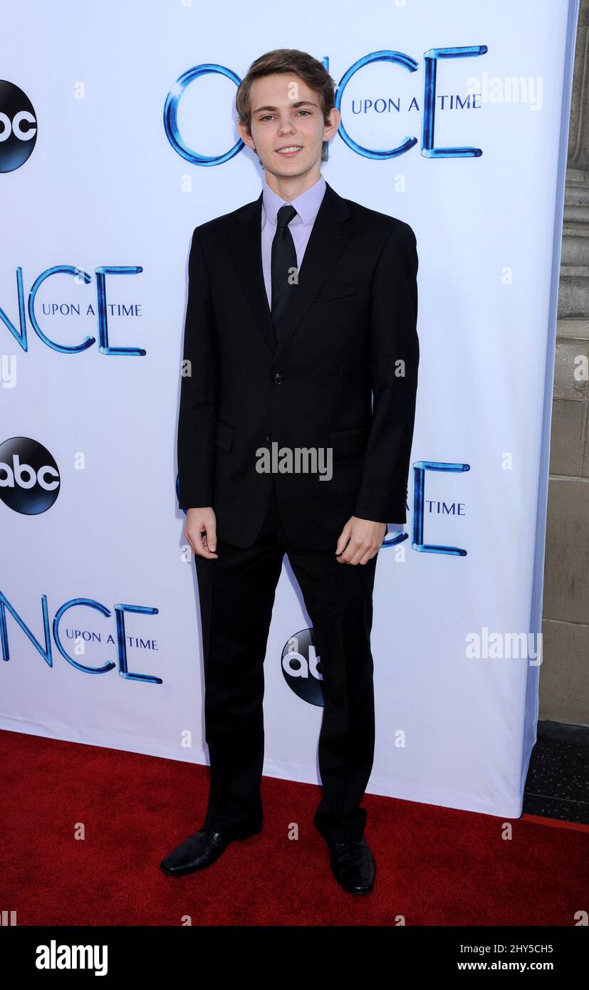 Robbie Kay arriving for ABC's Once Upon A Time Season 4 premiere held ...