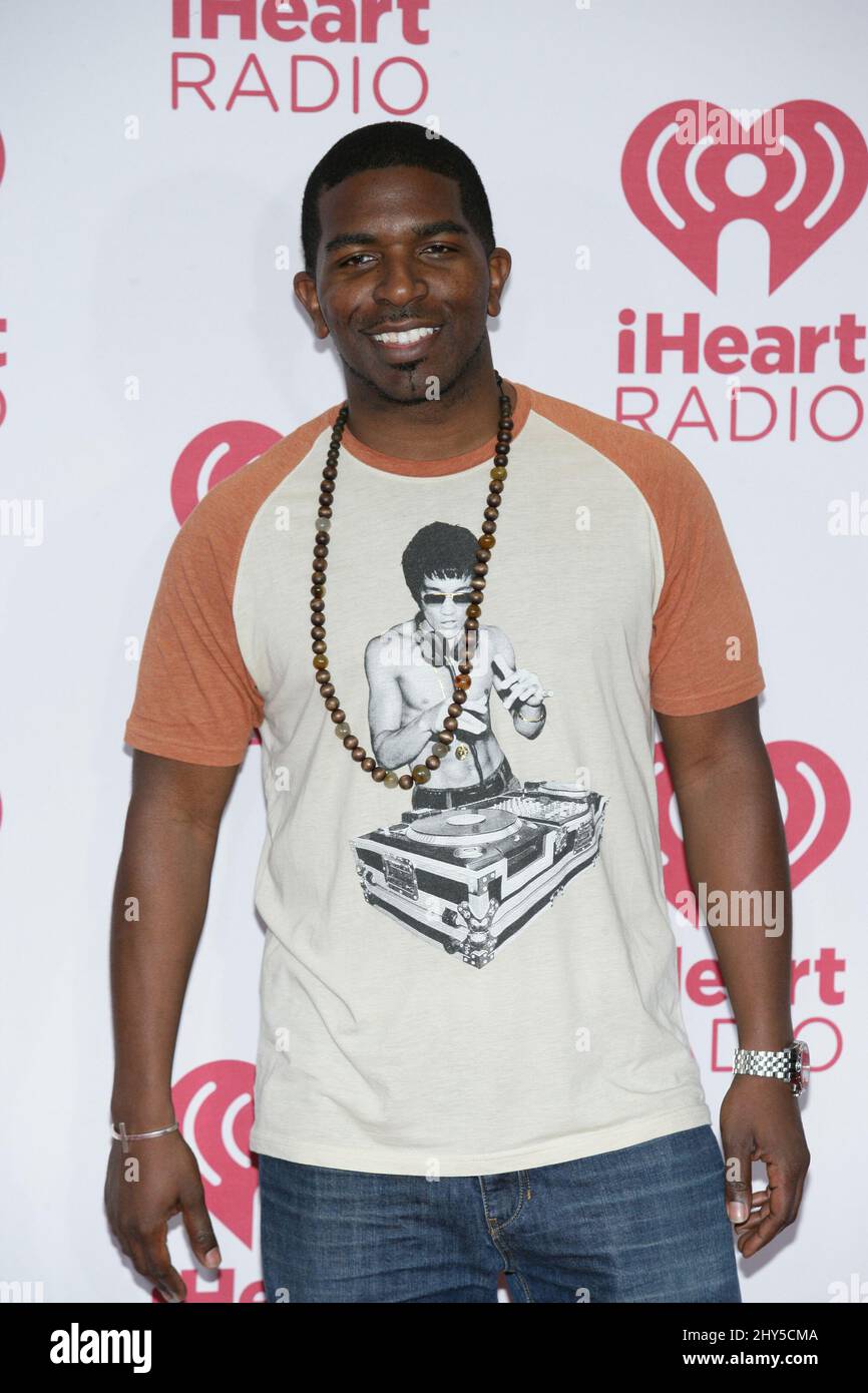 Chris Rob arriving for Day 2 of the IHeartRadio Music Festival at the ...