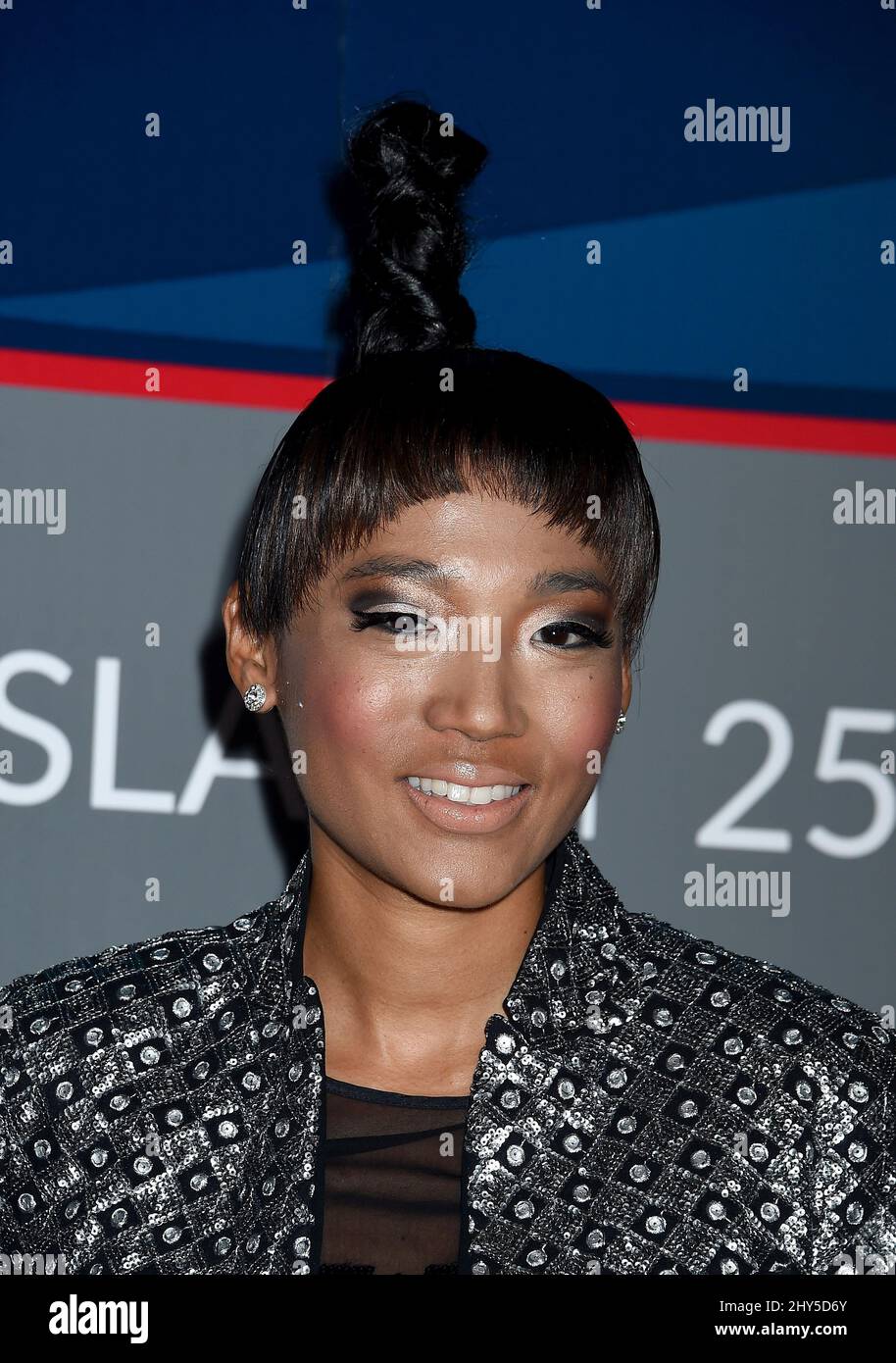 Judith Hill attending the Longines Los Angeles Masters held at the Los ...