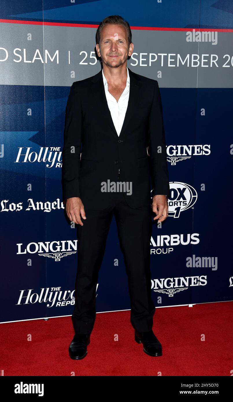 Sebastian Roche attending the Longines Los Angeles Masters held at the ...