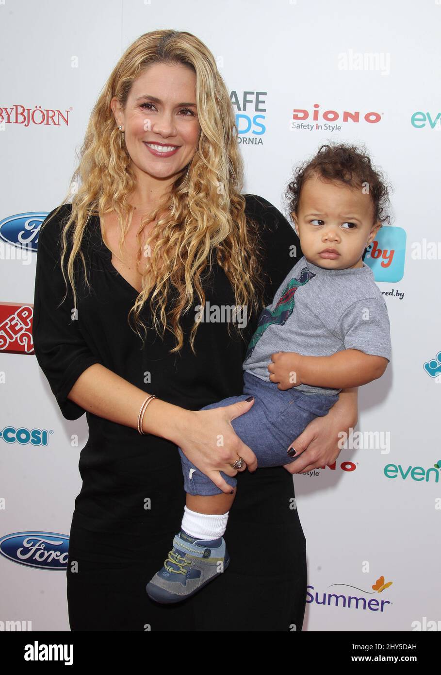 CaCee Cobb and Rocco Faison attending the 3rd Annual Red CARpet Safety ...