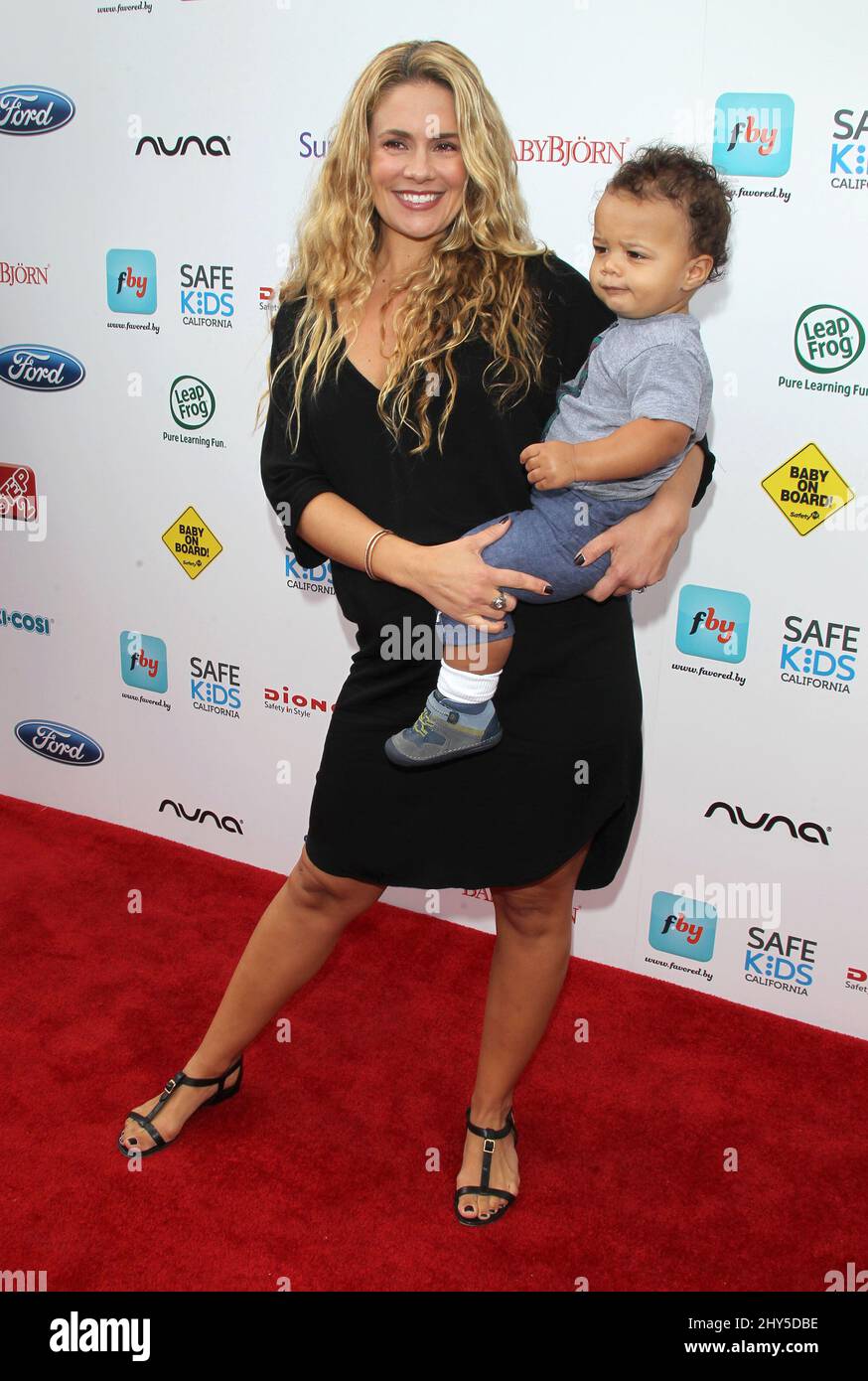 CaCee Cobb and Rocco Faison attending the 3rd Annual Red CARpet Safety ...