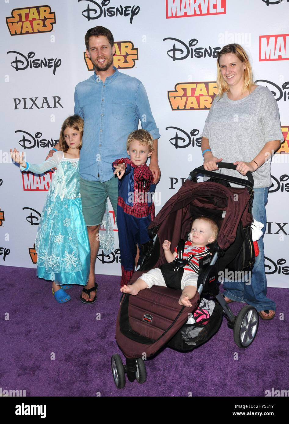 Jon Heder, Kirsten Heder and Evan Jane Heder attending Disney's VIP ... Jon Heder, Kirsten Heder and Evan Jane Heder attending Disney's VIP ...