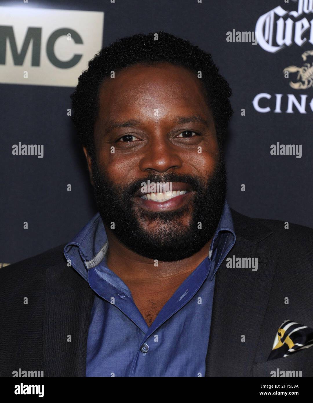Chad Coleman attending "The Walking Dead" Season 5 Premiere at the AMC ...