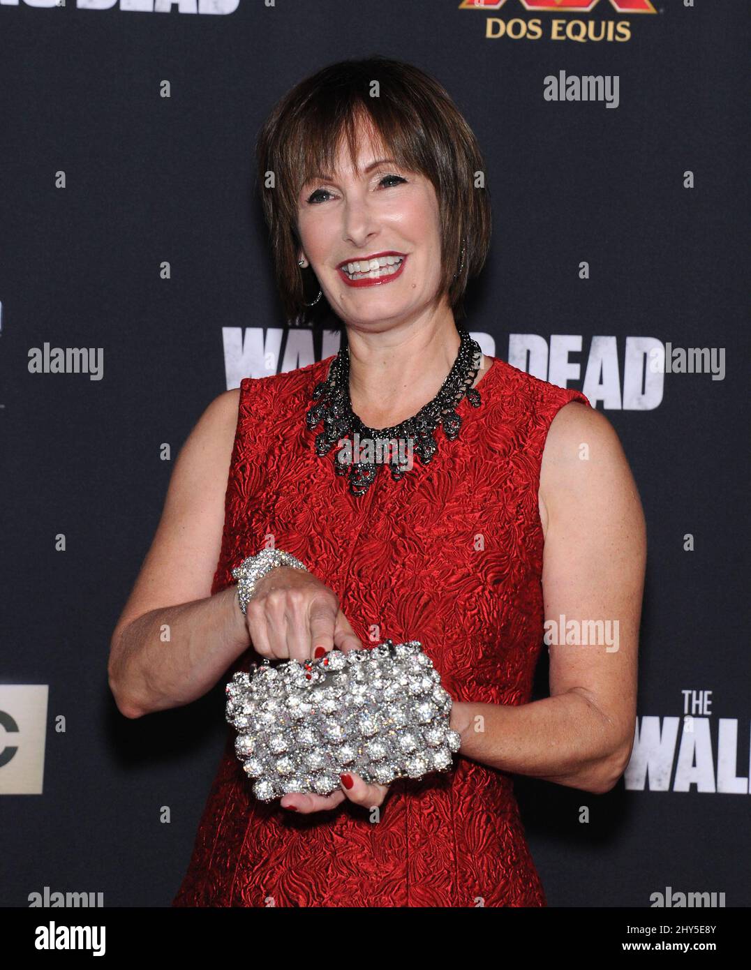 Gale Anne Hurd attending "The Walking Dead" Season 5 Premiere at the ...