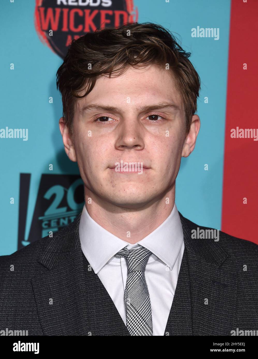 Evan Peters attends the "American Horror Story: Freak Show" Season ...