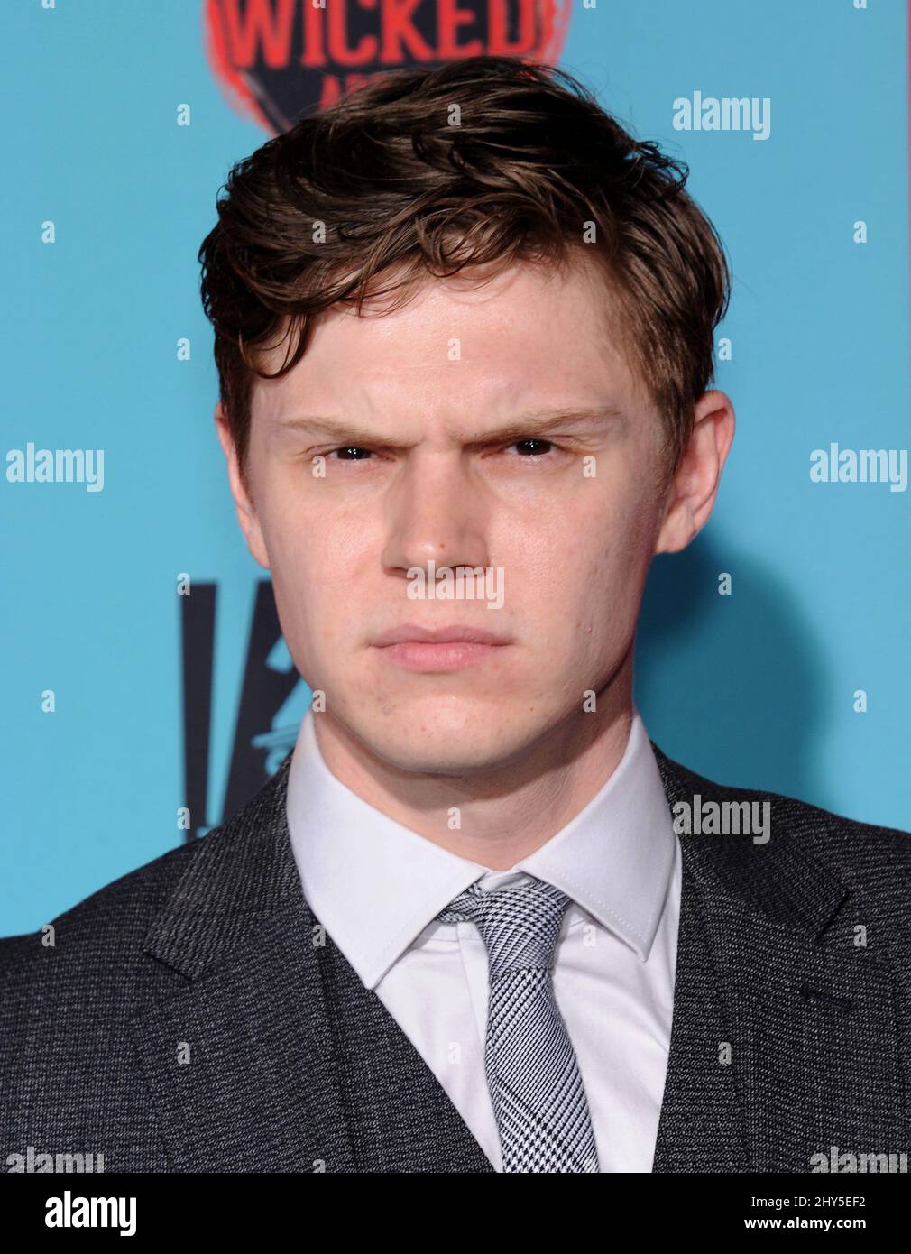 Evan Peters attends the "American Horror Story: Freak Show" Season ...