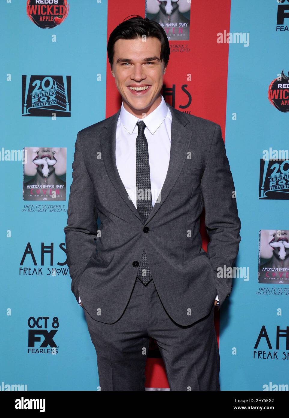 Finn Wittrock attends the "American Horror Story: Freak Show" Season ...