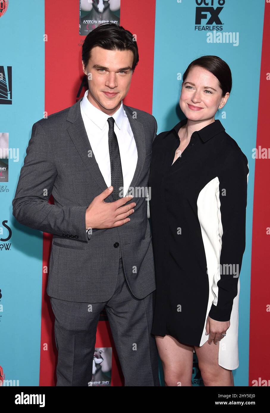 Finn Wittrock and Sarah Roberts attends the "American Horror Story ...