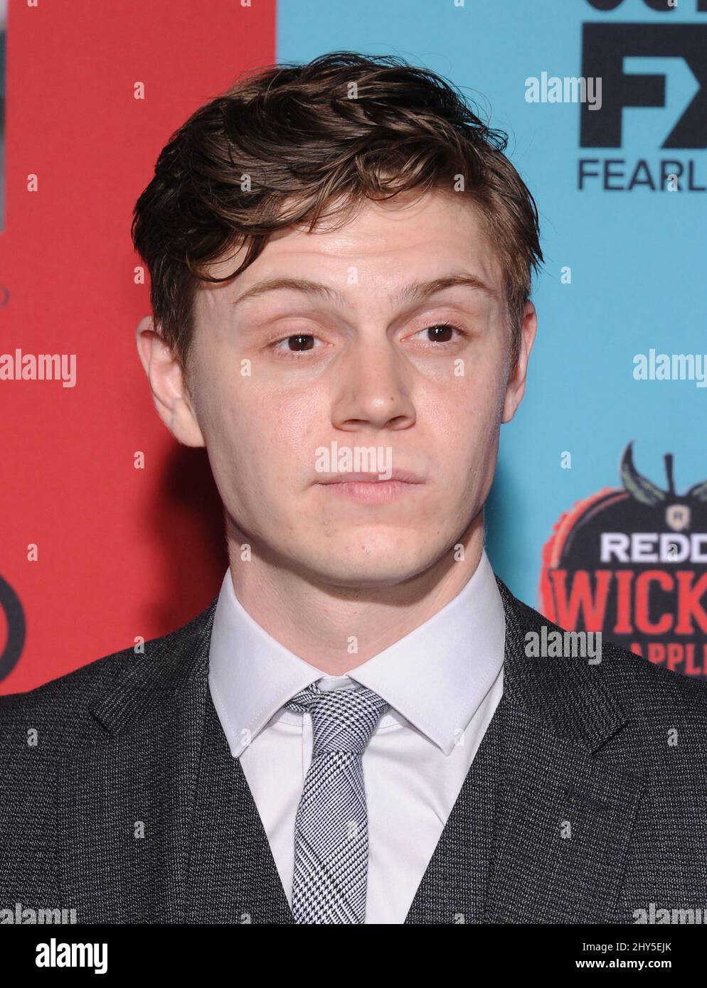 Evan Peters attends the "American Horror Story: Freak Show" Season ...