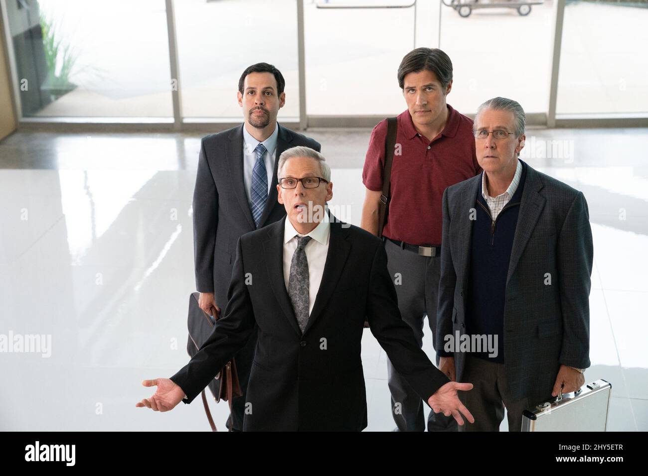 THE DROPOUT, from left: Andrew Leeds, Josh Pais as Wade Maquelon, Rich ...