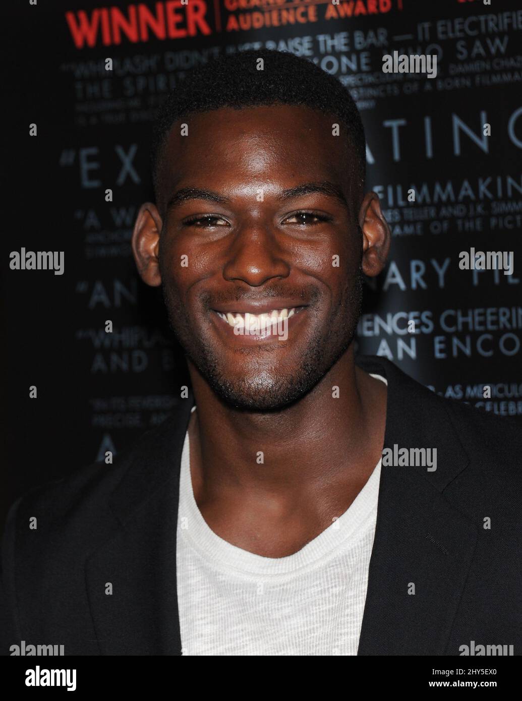 Kofi Siriboe attends the Whiplash Premiere, Los Angeles Stock Photo - Alamy