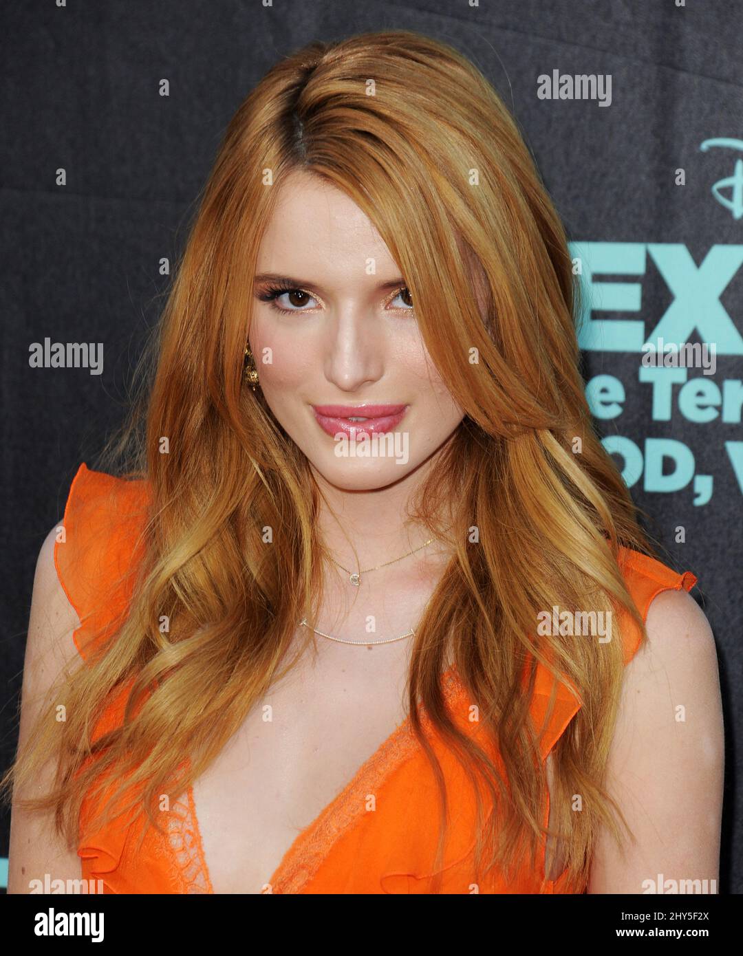 Bella Thorne arrives at the premiere of "Alexander And The Terrible ...