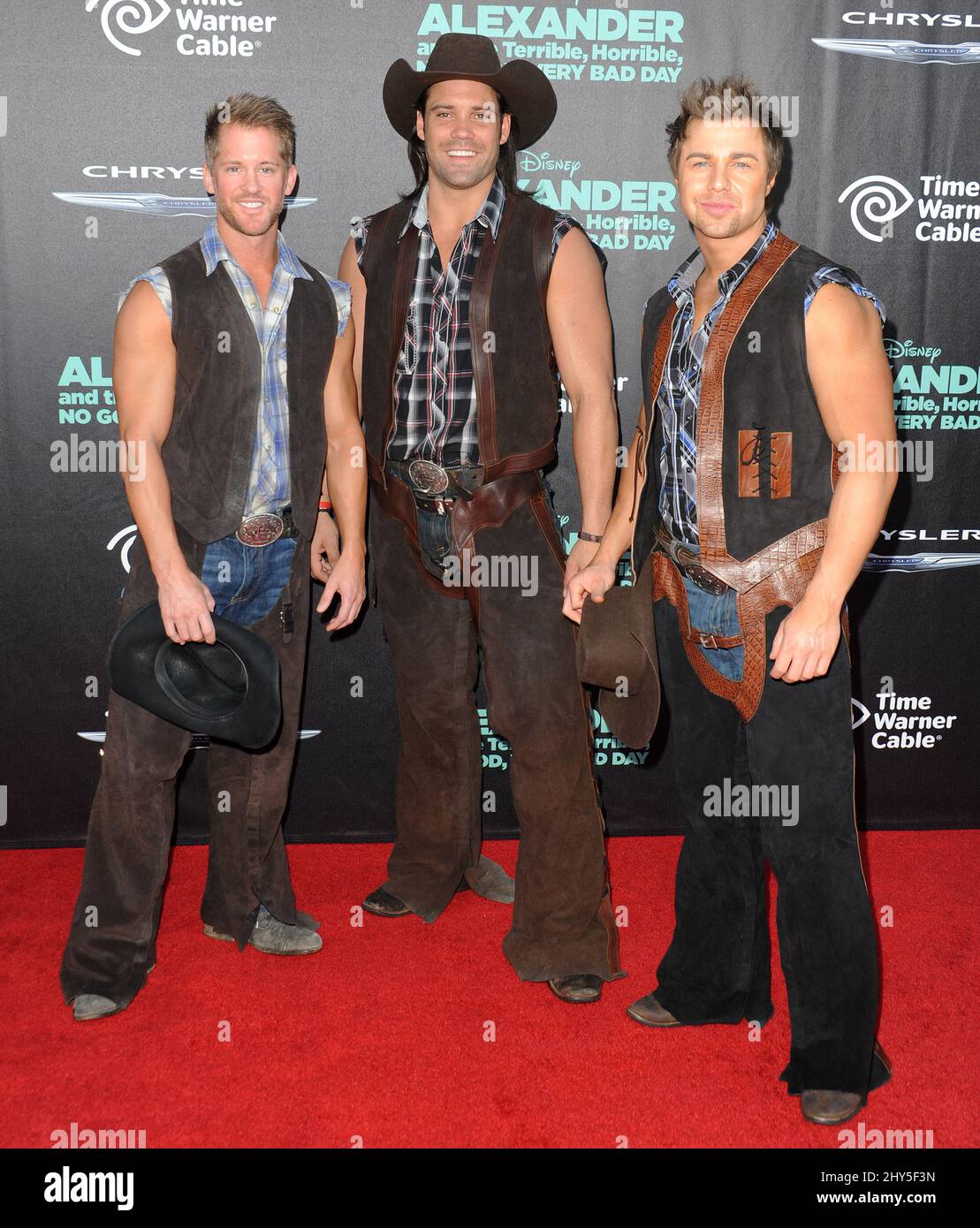 Alex Biffin 'Thunder from Downunder' arrives at the premiere of ...